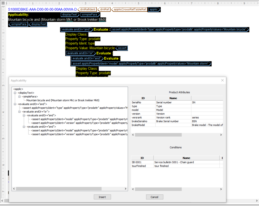 Create S1000D in PTC Arbortext with Eclipse for S1000D